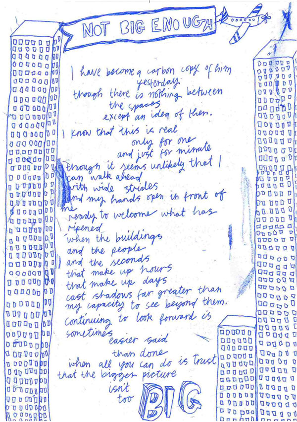 The Inside Thoughts of Now - Not Big Enough - Creature Archives