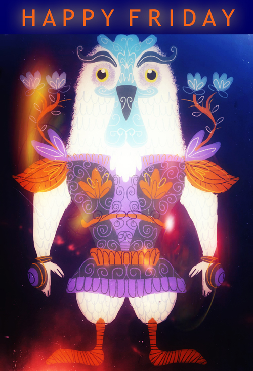 Adam Pryce Happy Friday The Royal Guardian - Creature Archives